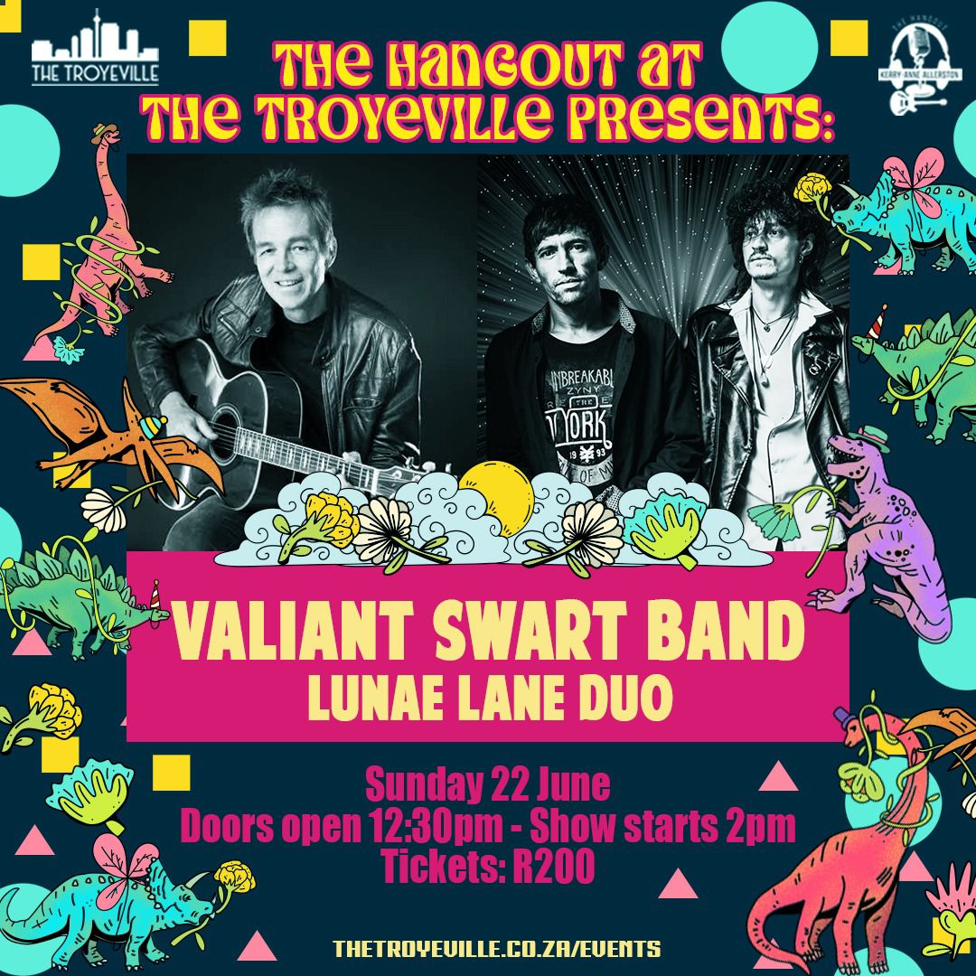 Valiant Swart and Band at The Hangout at The Troyeville - Valiant Swart